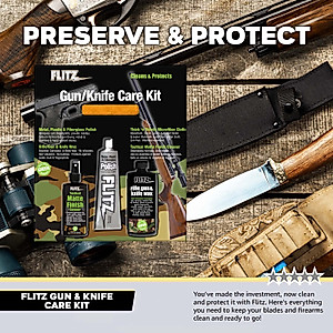 Flitz KG 41501 Mixed Knife and Gun Care Kit