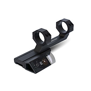 Monstrum 1-6x24 LPVO Rifle Scope with Offset Micro Red Dot Mount | Compatible with Vortex Venom/Viper/Fastfire/Docter Standard Red Dots