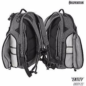 Maxpedition Entity 23 CCW-Enabled Laptop Backpack 23L (Charcoal)
