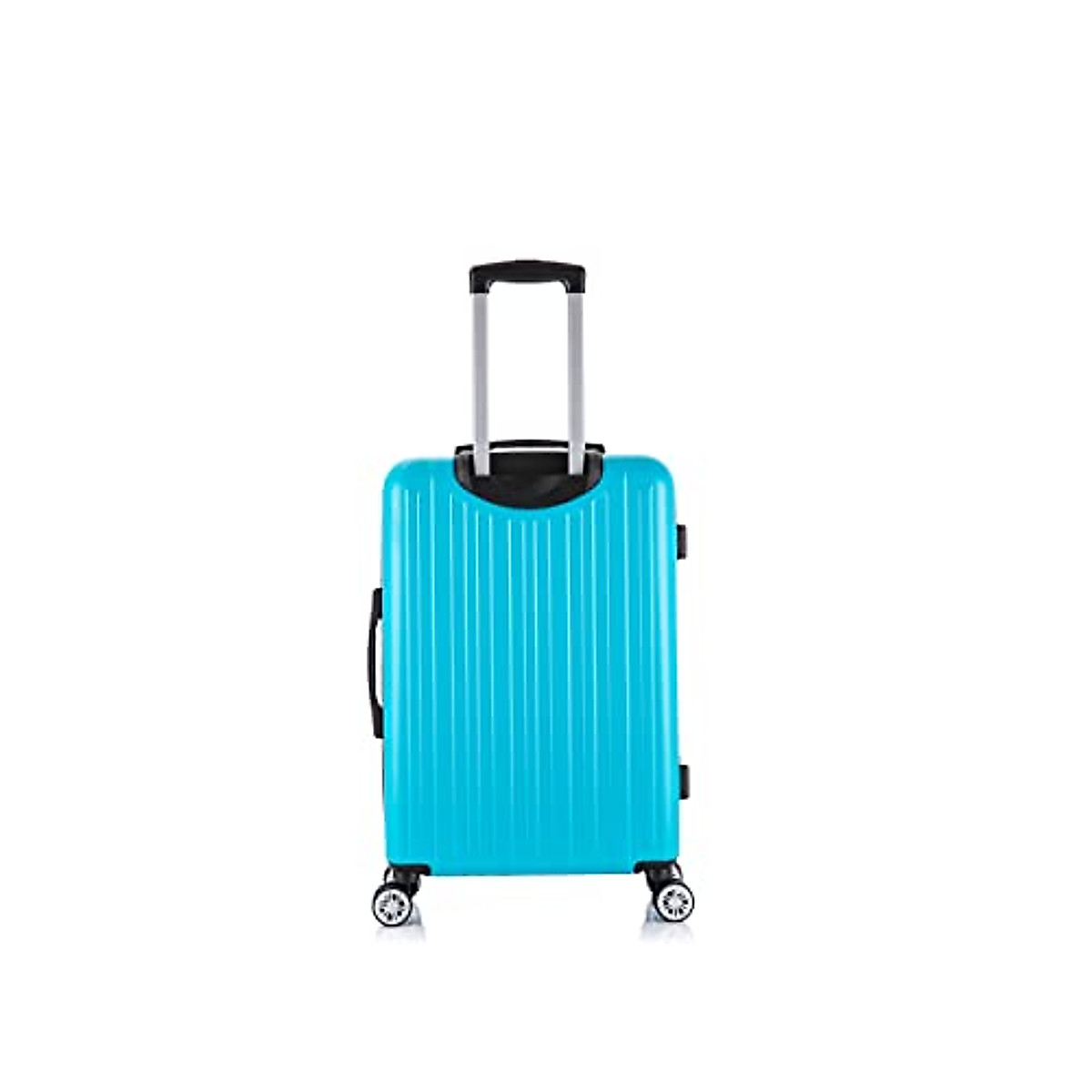 Rockland Paris Hardside Luggage with Spinner Wheels, Turquoise, 3-Piece Set (20/24/28)