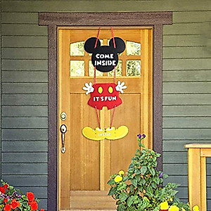 Dilyreke 1st Birthday Mouse Themed Party Decorations for Boy One Birthday Party Supplies Banner and Balloon Set