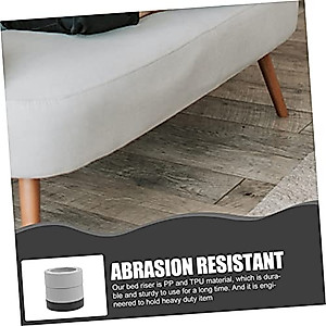 CRAFTHROU 4pcs Rubber Mats for Floor Table Top Washing Machine Floor Chairs Table Risers Washing Machine Pads Washing Machine Anti Vibration Pads Chair Risers Bed Legs Risers Bed Lifter Sofa