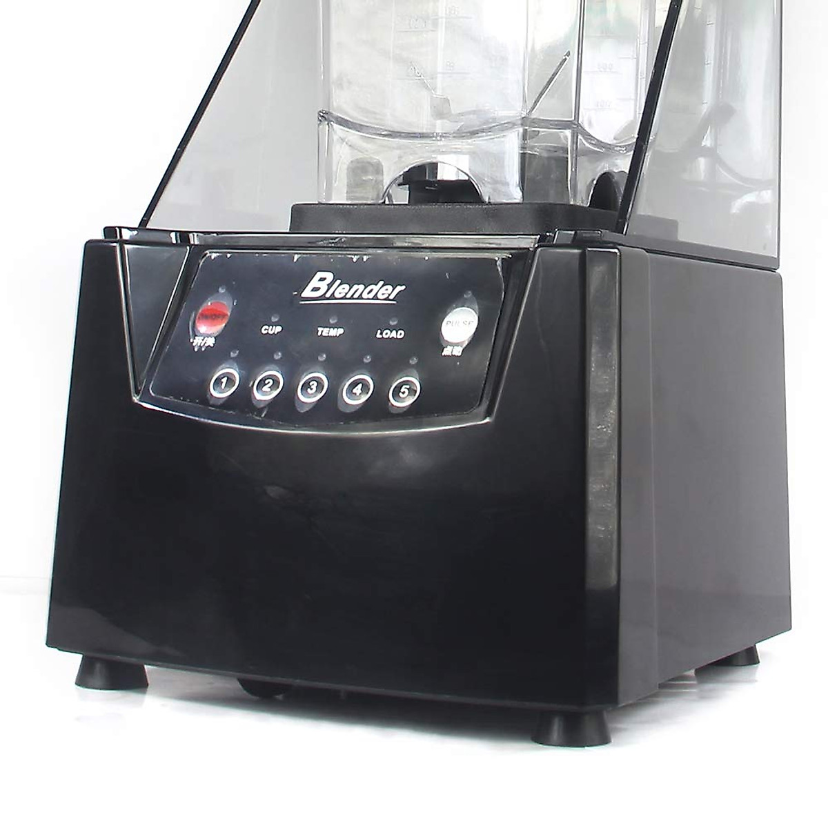 110V Professional Countertop Blender 2200W High Power Quiet Blender for Shakes and Smoothies, 1.8L Soundproof Blender with Shield Quiet Sound Enclosure, Commercial Heavy Duty Blender for Ice Crushing