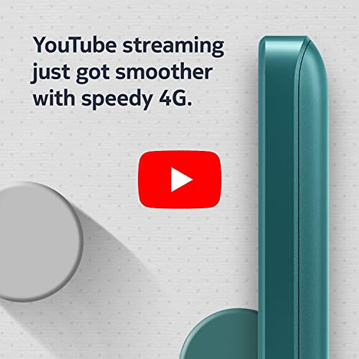 Nokia 6300 4G | Unlocked | Dual SIM | WiFi Hotspot | Social Apps | Google Maps and Assistant | Cyan Green