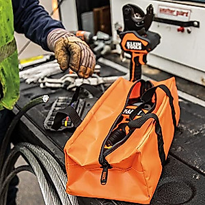 Klein Tools BAT20GD10 Cable Cutter, Gear Cable Cutter Battery Operated Kit With Dewalt 20 Volt 2 Ah Battery for Copper and Aluminum