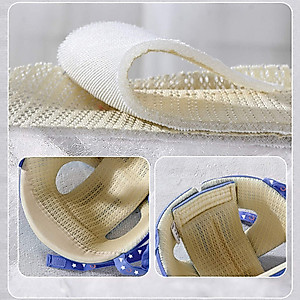 Ocanoiy Baby Infant Toddler Helmet Safety Headguard Head Protective Cushion Cute Children Adjustable Safety Helmet Hat Harnesses Cap Kid Child Crawl Walk Playing (Starry Blue)