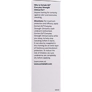 Certain Dri A.m Solid Antiperspirant/Deodorant 2.6 Oz (2 Pack)