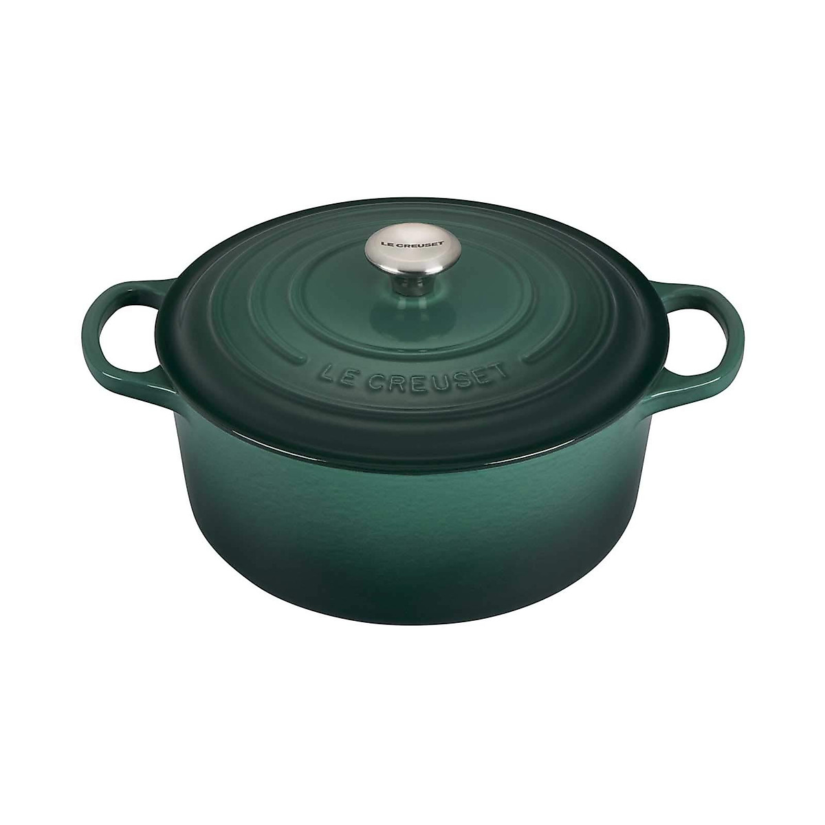 Le Creuset Signature Enameled Cast-Iron Dutch Oven, Saucepan, And Skillet 5 Piece Bundle Set - Artichaut