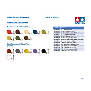 Tamiya Models French Infantry Set