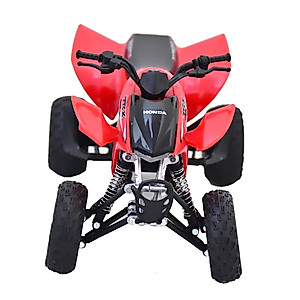 New-Ray Toys Die-Cast TRX450R ATV (1:12 Scale) (Red)