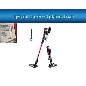Original Genuine OEM Eureka MC2805A 25-29V AC/DC Adapter for NEC101 Series 21.6V 2000mAh Lithium Li-ion Battery 150W Lightweight Cordless Stick Vacuum Cleaner NEC-101 500mA 0.5A Power Supply Charger