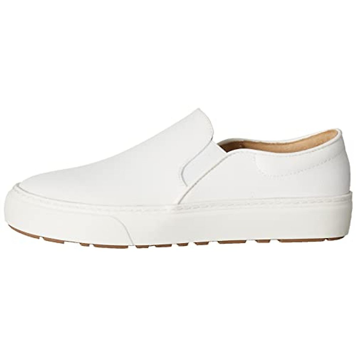 Amazon Essentials Women's Slip on Sneaker, White, 10