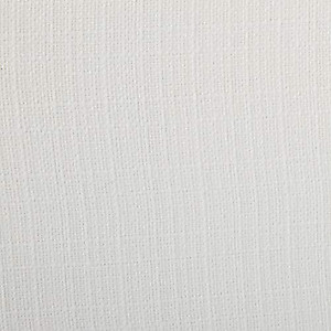 Modway Anya Upholstered White Platform Bed with Wood Slat Support in Queen