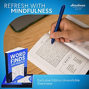 Amabeen Get Well Soon Gifts for Men - Gift Basket Containing Insulated Tumbler, Mindfulness Puzzle Book, Massager Ball, Hot/Cold Gel Pack - Hospital Care Package - Ideal After Surgery & Recovery