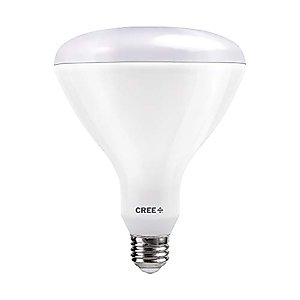 Cree Lighting BR40 120W Equivalent LED Light Bulb, Bright White (3000k), Dimmable, Exeptional Light Quality