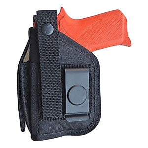 Federal Holsterworks Belt Clip-on Holster for Hellcat Micro Compact with 3'' Barrel and or Without Underbarrel Laser, black
