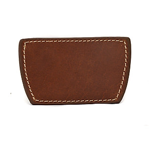 Saddle Mate Leather Slide Holster Inside Waistband Outside Waistband IWB OWB Top Grain Rugged Buffalo Hide for Medium to Large Frame Pistols Open or Conceal Carry