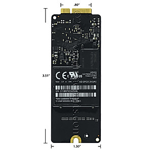 Odyson - 512GB SSD Upgrade Kit Replacement for Apple MacBook Pro 13" A1425 (Late 2012-Early 2013)
