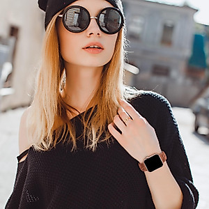 3 Pack Floral Engraved Silicone Bands Compatible with Apple Watch Band 38mm 40mm 41mm 42mm 44mm 45mm 49mm Women, Soft Sport Wildflower Strap for iWatch Ultra Series 9 8 SE 7 6 5 4 3 2 1