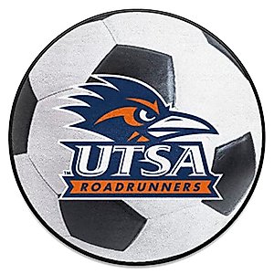 FANMATS 3504 UTSA Roadrunners Soccer Ball Rug - 27in. Diameter