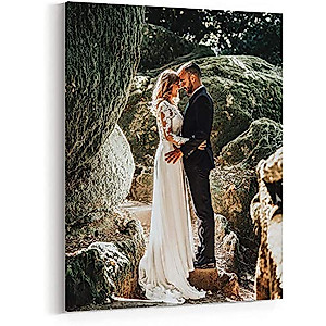 Personalized Custom Canvas Prints (Framed Canvas, 8x8) - Turn Photos into Stunning Framed Wall Art - Perfect for Home Decor, Gifts & Keepsakes - Variety of Sizes, Fast Delivery