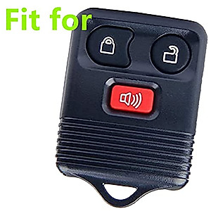 Smart Key Fob Cover Case Protector Keyless Remote Holder for Ford F150 F250 F350 Escape Expedition 3-Button Replacement for CWTWB1U331 CWTWB1U212 CWTWB1U345 GQ43VT11T