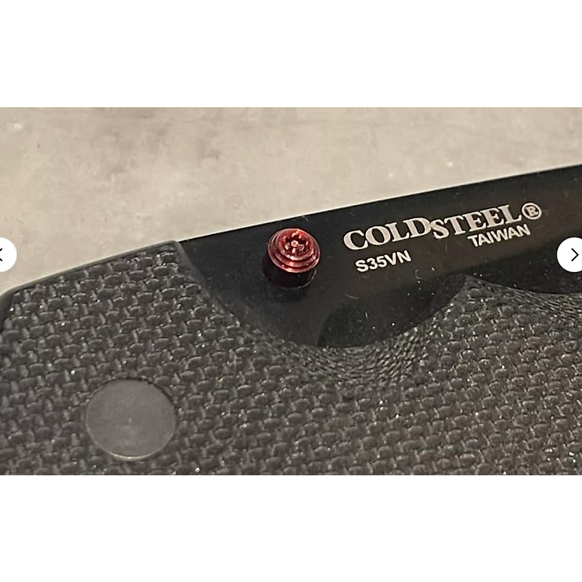 Red Titanium T8 Torx Thumb Stud For Cold Steel Recon 1 Voyager Code 4 Knife