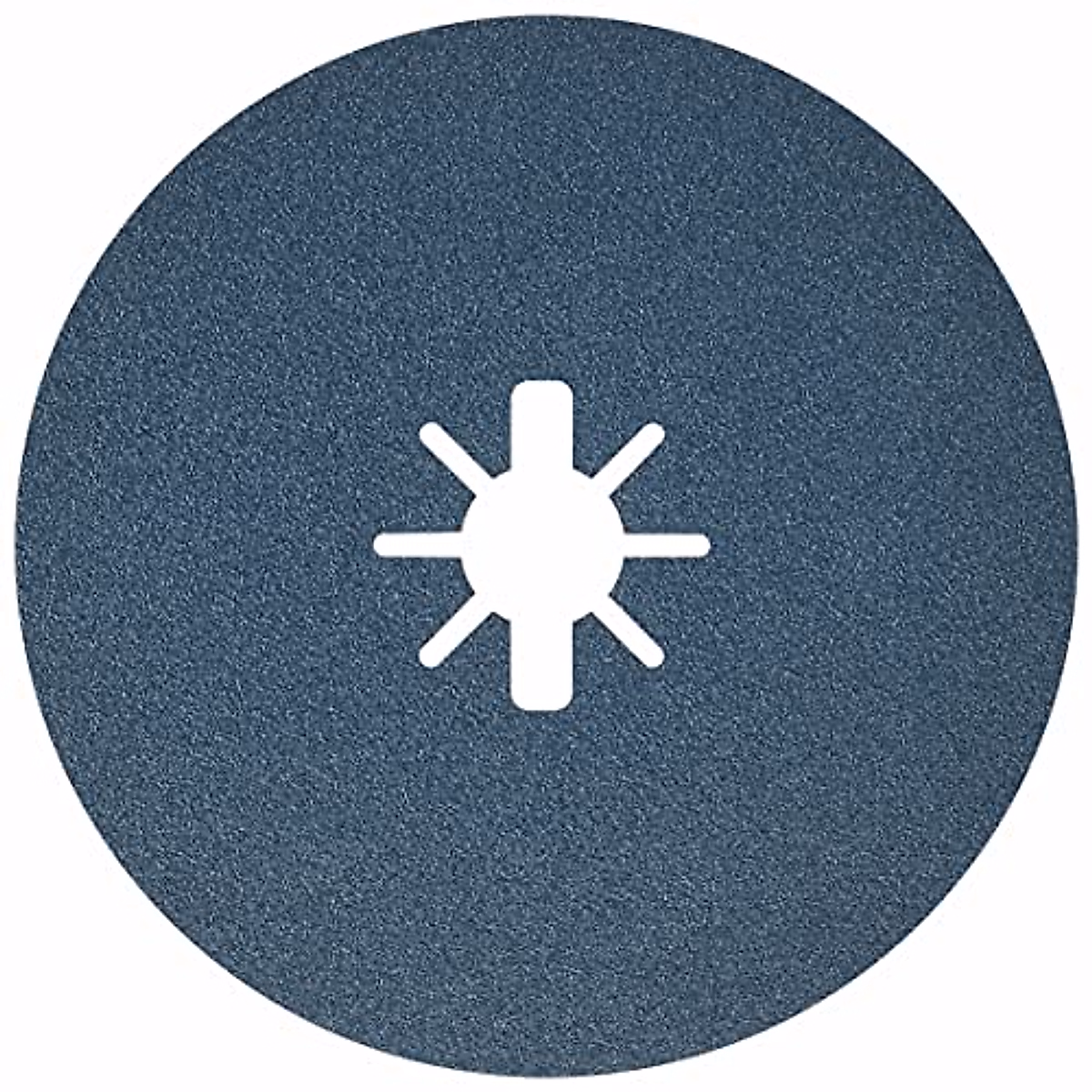 BOSCH FBX6120 25-Pack 6 In. X-LOCK Fine Grit Abrasive Fiber Discs 120 Grit Compatible with 7/8 In. Arbor for Applications in Metal Surface Finishing, Weld Blending, Rust Removal