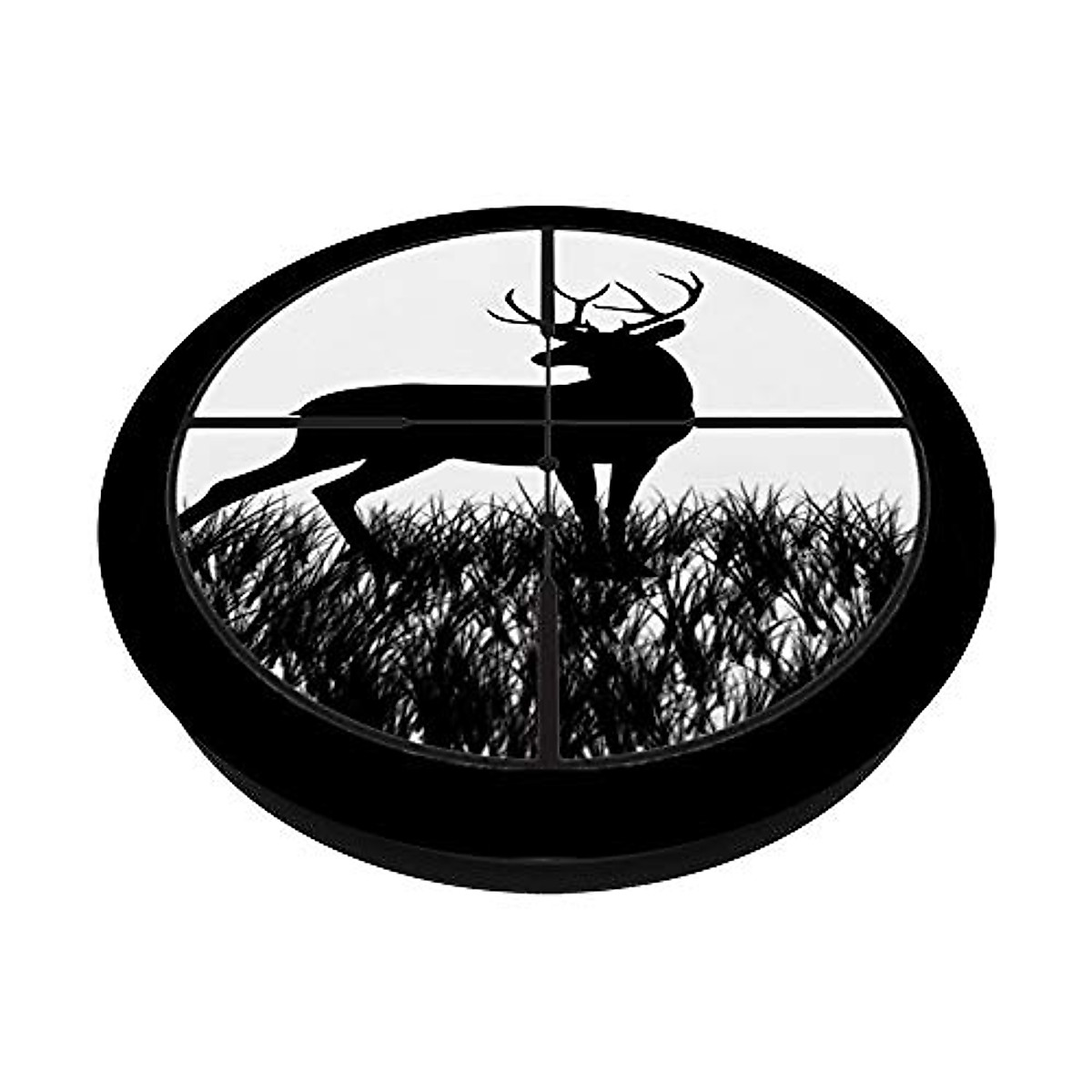 Deer Hunting Crosshair PopSockets PopGrip: Swappable Grip for Phones & Tablets