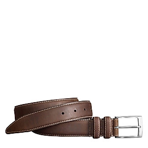 Johnston & Murphy Men's Distressed Casual Belt Brown 40 US
