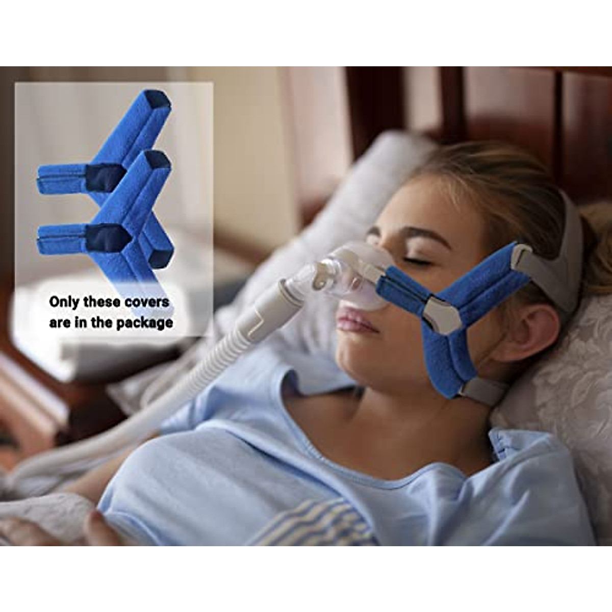 CPAP Covers, Compatible with Resmed AirFit N20 or Respironics Wisp Nasal CPAP Mask.