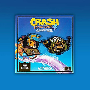 Numskull NS2241 Crash Bandicoot-Pin Badge Set