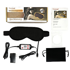 Heated Eye Mask, USB Eye Mask for Dry Eyes with Temperatur 105°F 115°F 125°F, far Infrared Therapy