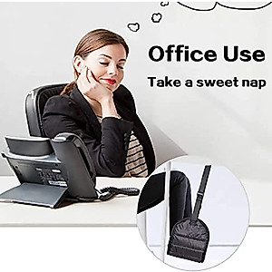 Niuelai Foot Rest Airplane Travel Footrest - Flight Leg Hammock Hanger Sling to Prevent Back, Leg, Knee, Hip Pain & Stiffness - Portable Travel Accessories Adjustable Height for Plane, Train, Office