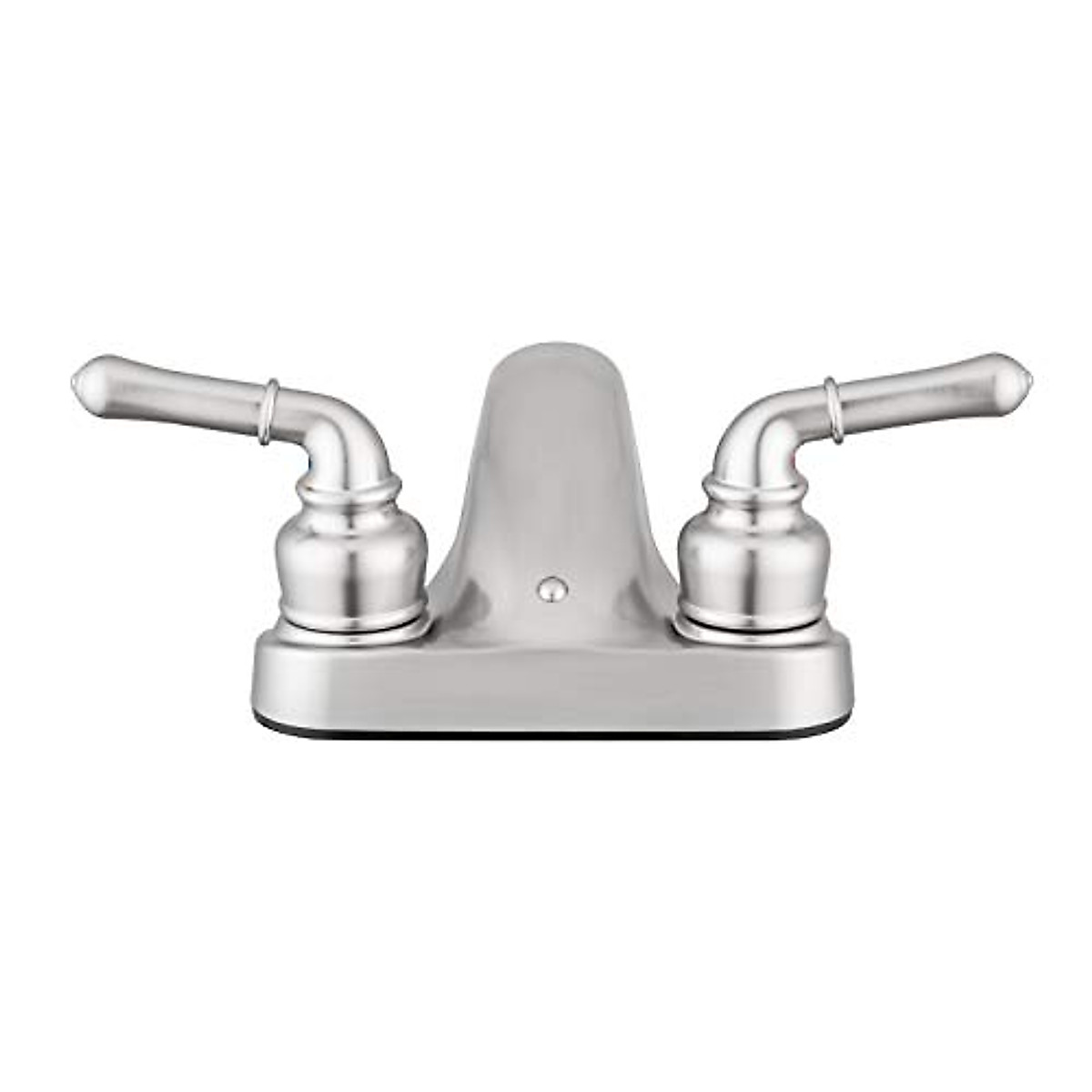 Pacific Bay Lynden Bathroom Sink Faucet - Metallic Plating Over Lightweight ABS Plastic (Brushed Satin Nickel)