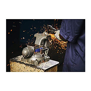 Wilton Tradesman Bench Vise, 6-1/2" Jaw Width, 6" Max Jaw Opening, 4" Throat (Model 1765)