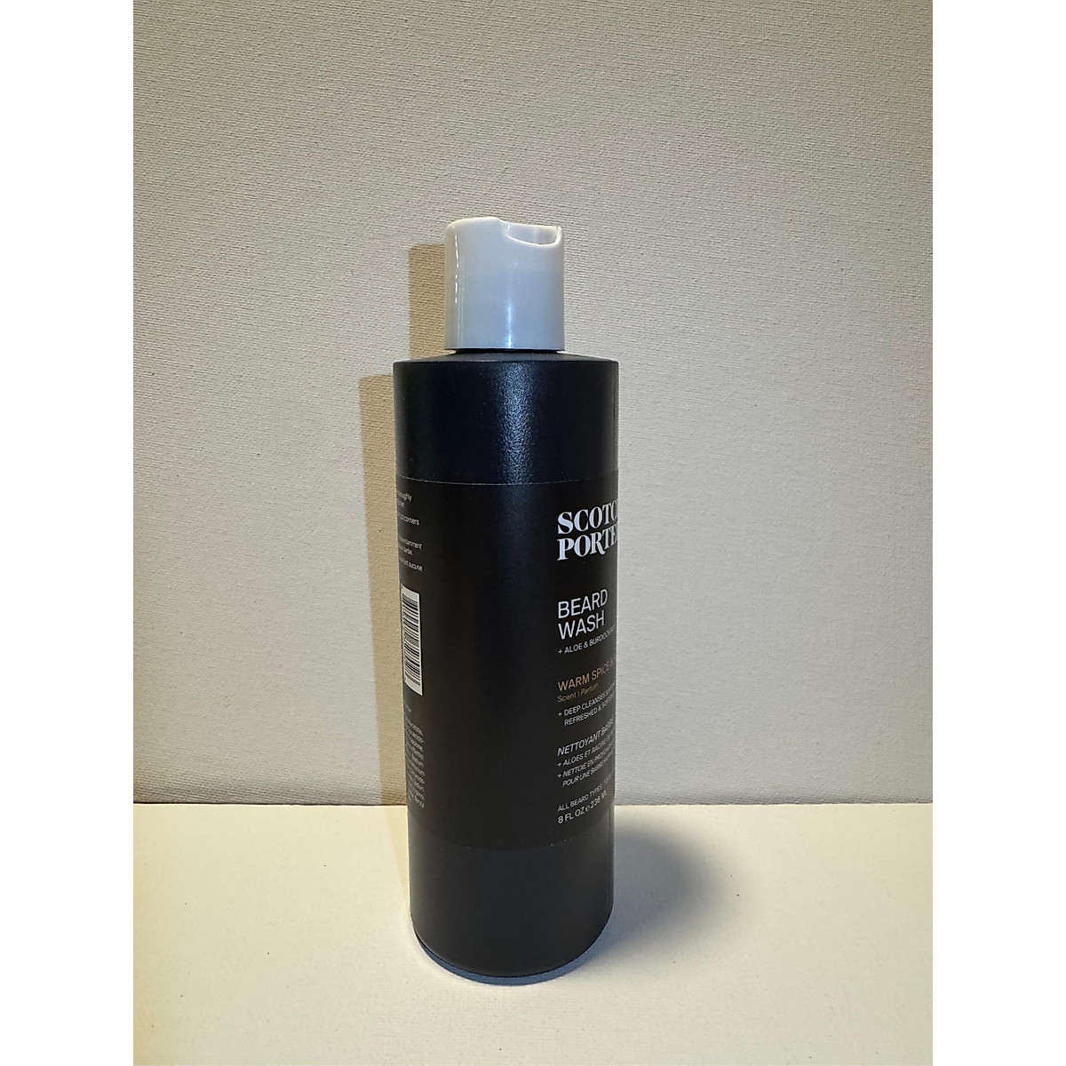 Scotch Porter Moisturizing Beard Wash for Men | Cleanses, Softens & Hydrates for Healthier Beard | Formulated with Non-Toxic Ingredients, Free of Parabens, Sulfates & Silicones | Vegan | 8oz Bottle