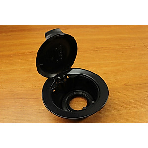 Dodge Challenger Matte Black Vapor Edition Fuel Filler Door Mopar OEM