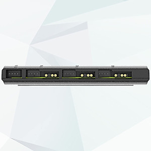 novonest 5V 3PIN ADDRESSABLE RGB Fan Hub/Splitter,7-Port 4PIN SATA PWM,for 4-Pin & 3-Pin Case Fans,Black,P7PRGB