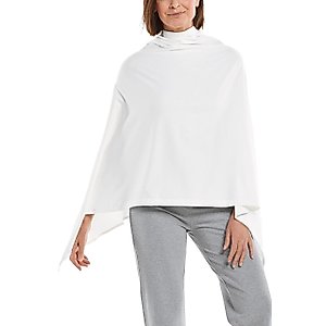 Coolibar UPF 50+ Women's Revilla Convertible Sun Wrap - Sun Protective (One Size- White)
