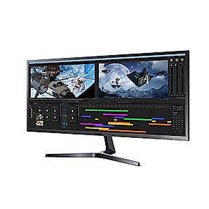 Samsung 34" Class Ultrawide Monitor with 21:9 Wide Screen, S34J552WQNXZA