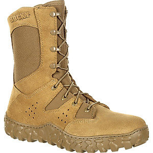 ROCKY S2V Predator Military Boot, Coyote Brown, Size 8(M)