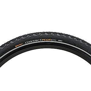 Continental Contact Plus ETRTO (32-622) 700 x 32 Reflex Bike Tires, Black