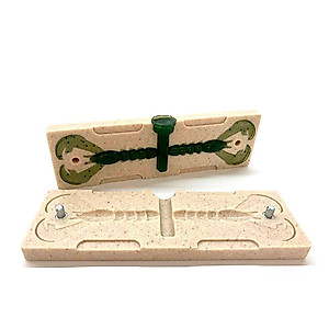 Smedioks Premium Soft Plastiс Mold Lure Making Injection Molds Fishing Lures 2 Cavity Baby Rage Craw Bait 3"