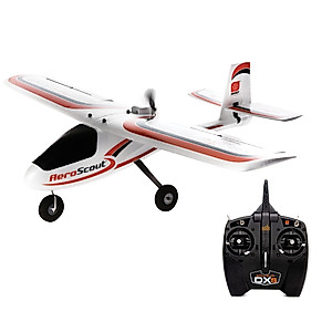 HobbyZone RC Airplane AeroScout S 2 1.1m RTF Basic (Battery and Charger Not Included) with Safe Technology, HBZ380001, Airplanes (RTF), Trainers