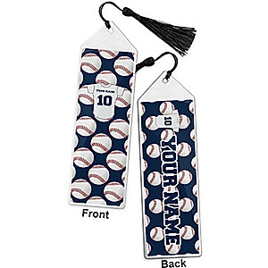 Baseball Jersey Book Mark w/Tassel (Personalized)