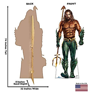 Cardboard People Aquaman Cardboard Cutout Standup - Aquaman (Warner Bros 2018 Film)