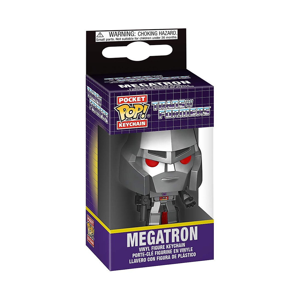Funko Pop! Keychain: Transformers - Megatron, 2 inches