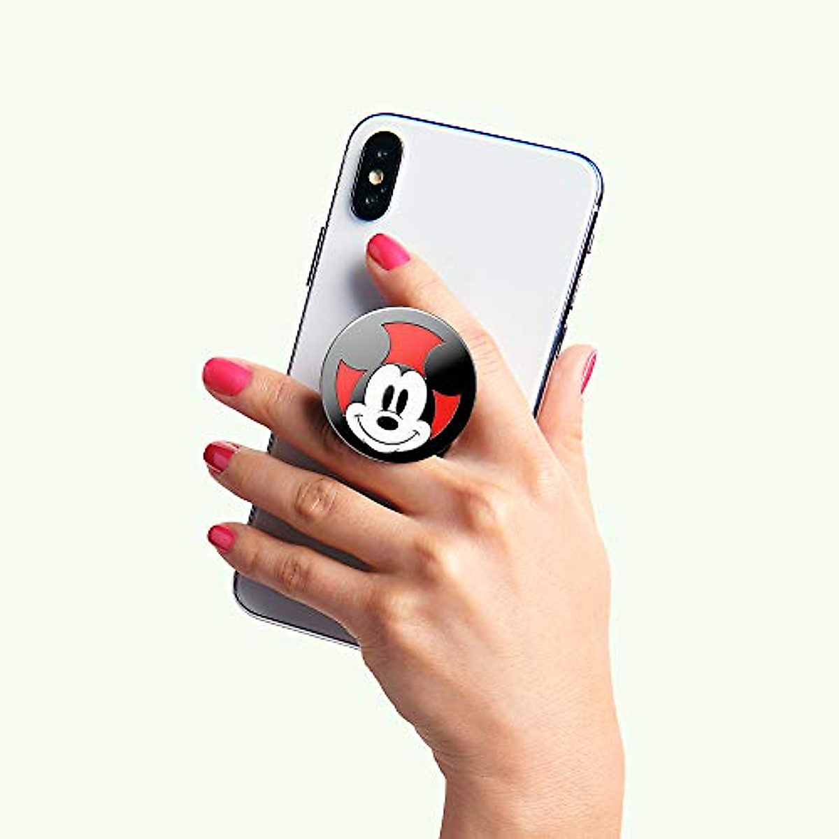 ​​​​PopSockets Phone Grip with Expanding Kickstand, PopSockets for Phone - Enamel Mickey