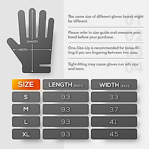 OKIAAS Black Disposable Gloves Small, Vinyl Gloves Disposable Latex Free, 5 mil, 50 Count, for Food Prep, Household Cleaning, Hair Dye, Tattoo